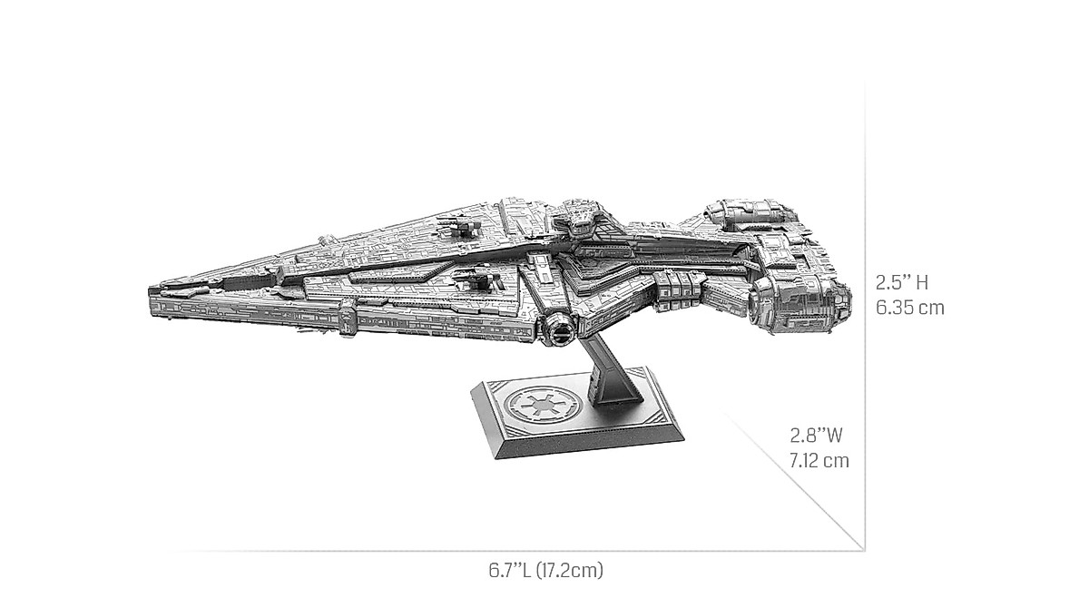 Build Your Star Wars Imperial Light Cruiser 3D Model