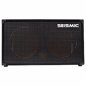 Seismic Audio - Empty 212 Guitar Speaker Cabinet - 2x12 PA/DJ PRO Audio - Loaded with Everything but Speakers. includes Grill, Wire, Jack Plates, Handles, etc.