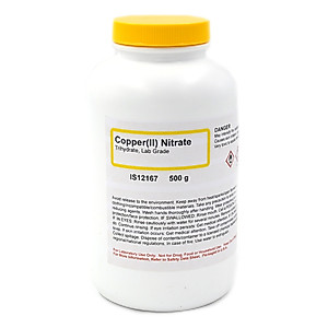 ALDON Innovating Science Lab-Grade Copper (II) Nitrate Trihydrate, 500g - The Curated Chemical Collection
