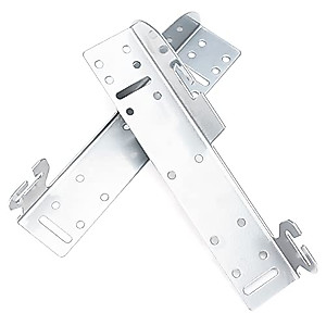 5WB-DMKIT Door Mount Kit Compatible With Rev-A-Shelf 5WB1 5WB2 5CW2 Series Baskets For Rev a shelf Pull Out Trash