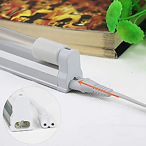 COOSPIDER U/V/C Light Lamp 185nm with 253.7nm Bulb 5ft Cord and Plug 110V (6W Ozone Lamp)