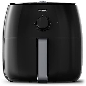 Philips Avance Collection Airfryer XXL, Twin TurboStar with Fat Removal Technology- Fry healthy with up to 90% less fat