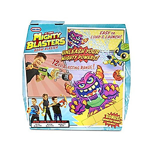 Little Tikes Mighty Blasters - Boom Blaster Toy Blaster with 3 Soft Power Pods for Boys and Kids