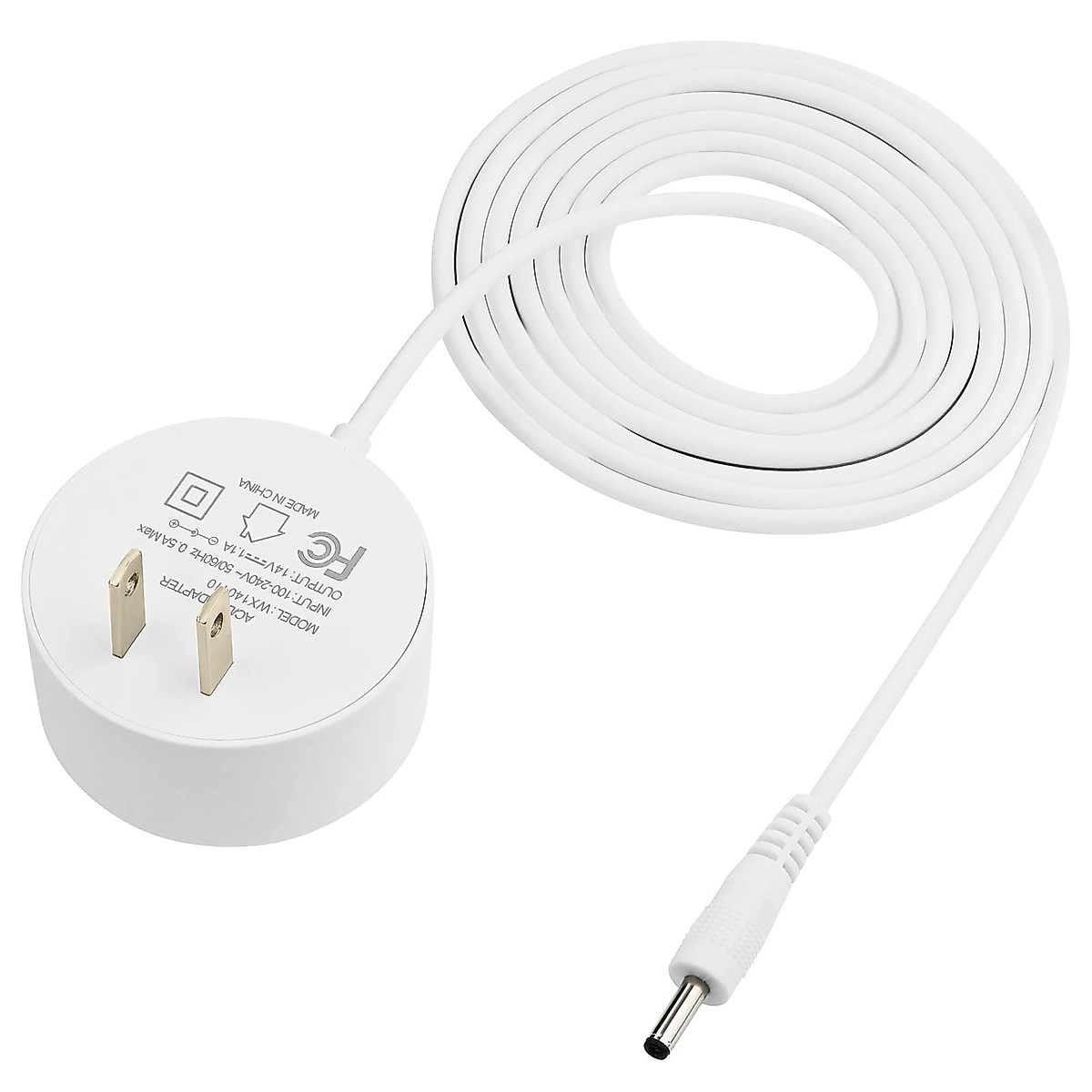 Vebner 6-Foot Power Adapter Compatible with Google Nest Mini, Nest Hub, Nest WiFi Router and Nest WiFi Point Power Cable (Long)