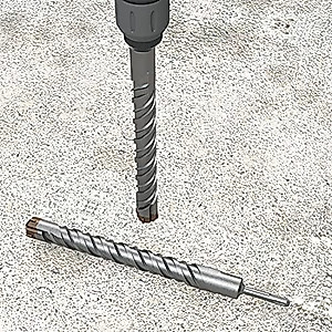 TANG SDS Plus 1-1/4 Inch x 13-3/4 Inch Roatry Hammer Drill Bit for Concrete Brick Cement Surface