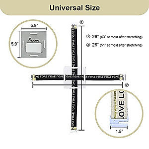 Upgraded Closet Organizer for Bed Sheets, Clothes Storage and Organization System for Linen Closet, Blanket Storage Band with Label, Wardrobe Space Saver for Bedding, Comforters, Sweater, Towel