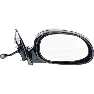 Kool Vue Mirror Set Compatible With 1992-1995 Honda Civic, Manual Folding, Manual Remote Glass, Paintable Driver and Passenger Side