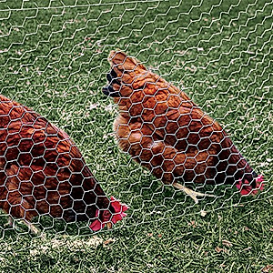 YARDGARD 308418A Fence, 150 feet, Color - Galvanized