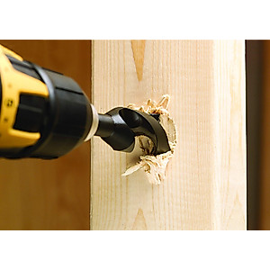 IDEAL Electrical 35-810 Nailbiter™ 7-1/2 in. Ship Auger – 5/8 in. Drill Bit w/ Dual-Helix Head, 60 deg. Angled Design