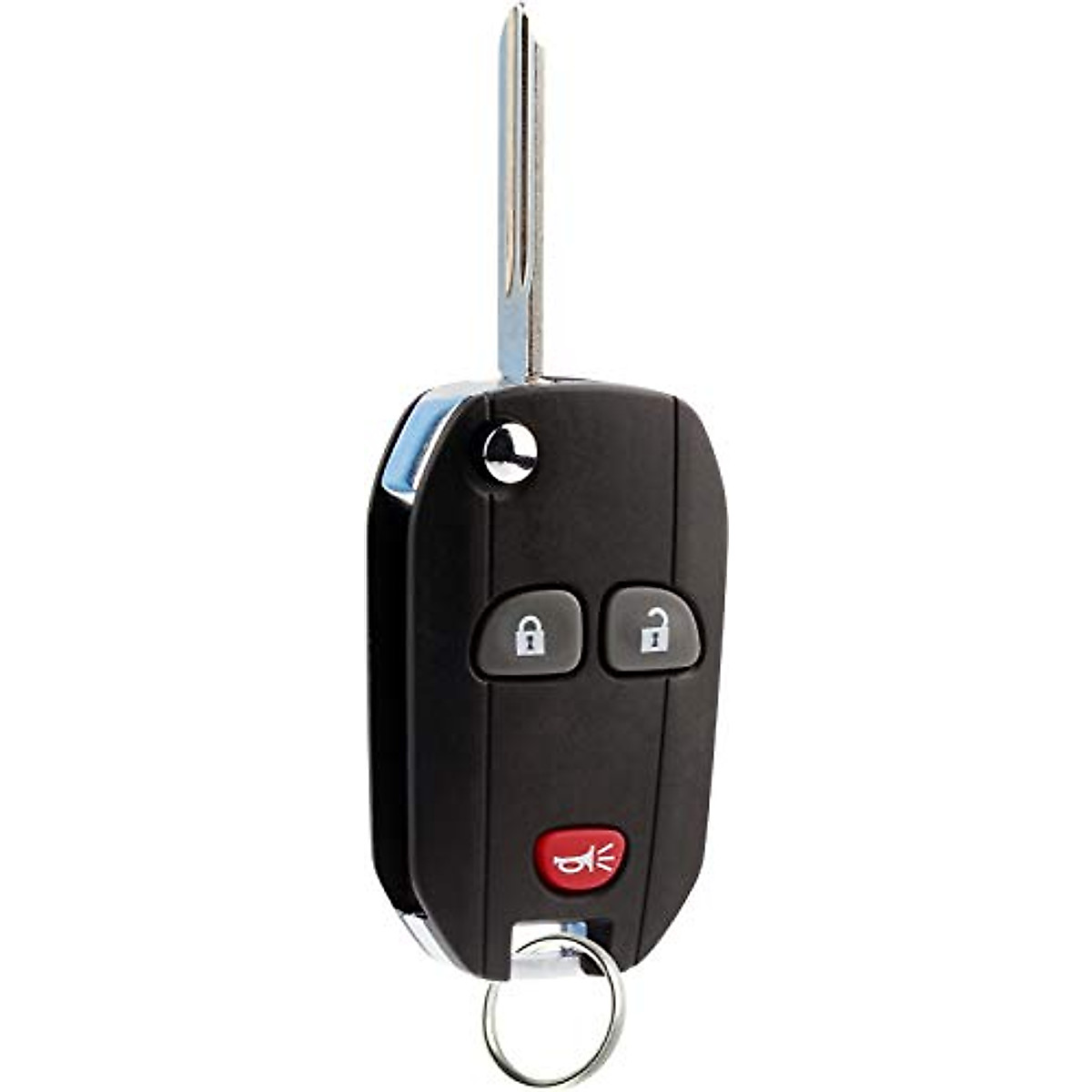 KeylessOption Keyless Entry Remote Flip Car Key Fob Ignition key For GMC Sierra Chevy Silverado Avalance 15913420
