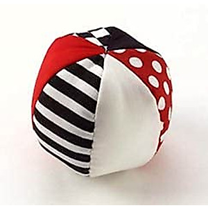 Genius Baby Toys | Brilliant Beginnings Infant Toys Gift Set and Bundle, 6 ct Includes Teether, Rattle, Jingle Ball, Rattle Booties, Cloth Book and Flashcards