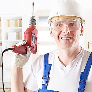 QLOUNI 10Pcs Multi-Material Drill Bits Set, Cemented Carbide Masonry Drill Bits for Glass, Plastic, Tile, Concrete, Brick, Wall, Wood and Brick Wall (6mm)