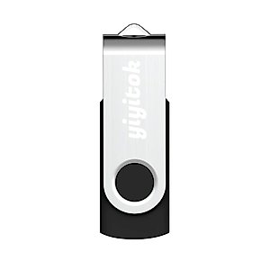 USB Drive 32GB Pack of 5,USB 2.0,USB Stick with Red Led Indicator,32gb Flash Drive 5 Pack,Memory Stick Storage (Black Color)