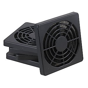 BQLZR 60mm Black Plastic Case Fan Filter Guard Grill or Cover PC Computer Pack of 5