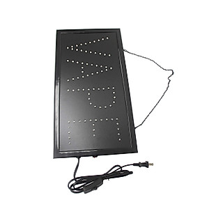 FixtureDisplays® Vape LED Sign Store Window Hanging for Sale Business Advertising 15144-NF