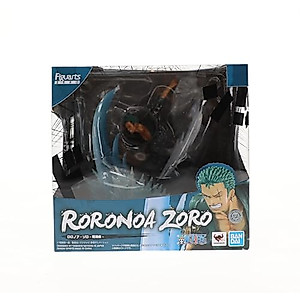 TAMASHII NATIONS Bandai Figuartszero Roronoa -Zoro- Yakkodori "Onepiece",White, Approx 190mm