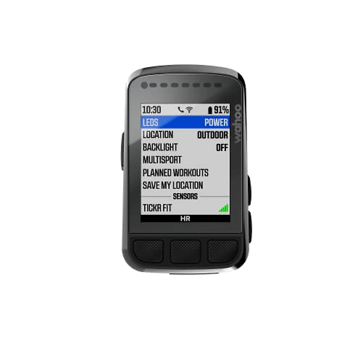 Wahoo ELEMNT Bolt V2 GPS Cycling/Bike Computer, Black