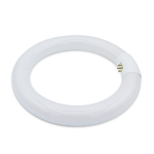 lumenivo 30 Watt Replacement Bulb for Lights of America FCL30EX-L 27K T9 9 Inch Circline Bulb with G10Q-4 4 Pin Base in a Square - 3000k Circline Fluorescent Bulb - 1 Pack