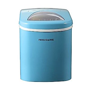 Frigidaire EFIC108-BLUE Counter-top Portable, Compact Ice Maker, Blue, 26 lb per Day