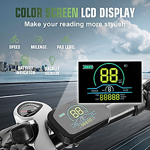 ANCHEER 27.5'' Electric Bike 500W(Peak 750W) Electric Mountain Bike, 55 Miles Range & 22 MPH, 3H Fast Charge, 48V/10.4Ah Removable Battery, Electric Bike for Adult 21 Speed Incl. Free Bike Lock