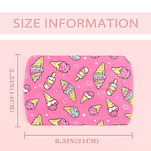 Bohend Girls Headbands Wide Knotted Hair Bands 3Pcs Non Slip Elastic Cute Head Bands Workout Yoga Sweatband Hair Accessories for Girls and Kids (F)