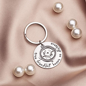 Best Friends Birthday Gifts for Women Friendship Best Friend Gift Friendship Gifts for Women Friends for Women Men Teen Girls Long Distance Friendship Going Away Compass Gifts Birthday Wedding