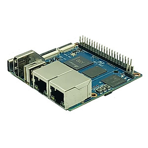 youyeetoo Banana pi BPI-M2S Single Board Computer - AI Computer Vision Applications - Dual GbE/HDMI 2.1/MIPI-CSI/MIPI-DIS - Support Android Linux, Adapt to BPI-RTL8822CS WiFi (A311D Version)
