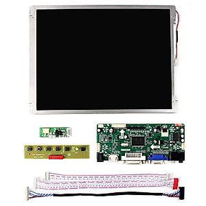 VSDISPLAY 10.4" 10.4 inch 800X600 LCD Screen Replace G104SN03 V1, with HD-MI VGA DVI LCD Controller Board M.NT68676
