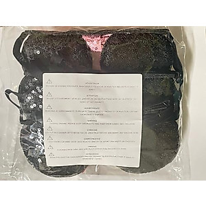 SAMARKAND Shiny Sequin Minnie Bow Headbands - Elastic, Adjustable, and Headache-Free - Glitter Mouse Ears for Girls and Women (Classic)