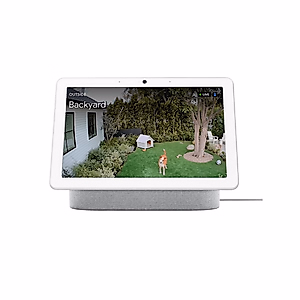 Google Nest Hello Doorbell (Wired) Wi-Fi Video Doorbell with 10/'' Touchscreen Bundle (Renewed), Max Chalk