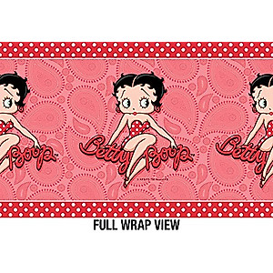 Betty Boop OFFICIAL Paisley Dots 18 oz Insulated Water Bottle, Leak Resistant, Vacuum Insulated Stainless Steel with 2-in-1 Loop Cap