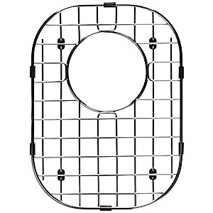 Houzer BG-1400 Wirecraft Kitchen Sink Bottom Grid, 9.62-Inch by 13.12-Inch,9-5/8-by-13-1/8-Inch,Stainless Steel