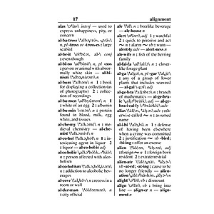 Webster's New Explorer Large Print Dictionary, Third Edition, Newest Edition