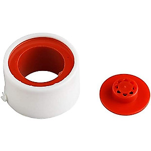 HandyCondo High Pressure Shower Head 6 Inch | Showerhead Is Perfect For Homes With Low Water Pressure | Leakproof Fixed Shower Heads With Angle-Adjustable Swivel Ball -(Brushed Nickel)