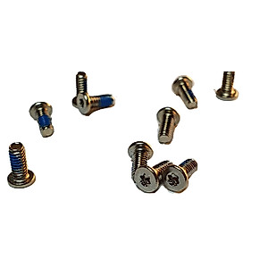 100x Replacement Silver T5 Torx Blue Nylok M2x5mm M2x5 PM2x5 Laptop Notebook Base Screws