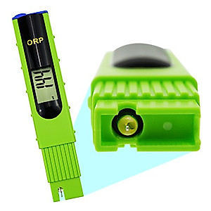 ORP Redox Meter -1999~1999mV Oxidation Reduction Potential Tester with 256mV ORP Calibration Buffer for Water Testing, Aquarium, Research Laboratory