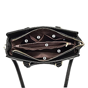 Womens Satchel Bags in Leather Tote Bag Hobo Tote Bag Fashionable Handbags Shoulder Bag Purse Messenger Bag Leather Handbag