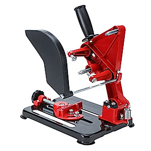 YaeKoo Angle Grinder Stand Grinder Holder Cutter Support Cast Iron Base for 100mm - 125mm Angle Mill (4"-5") Red Color
