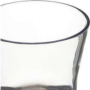 Carlisle FoodService Products Alibi Rocks Glass for Restaurant, Kitchen, and Bar, Plastic, 9 Ounces, Clear