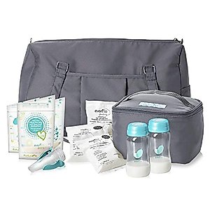 Evenflo Pumping Accessories, Grey