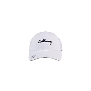 Callaway Golf Women's Stitch Magnet Collection Headwear (White/Black)