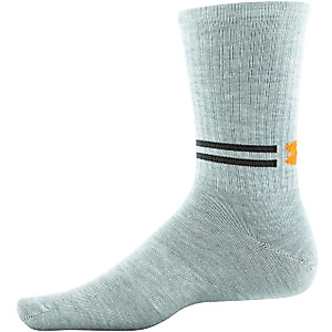 Under Armour Men's Essential Crew Sock, 6-Pairs, Opal Green Assorted, Large