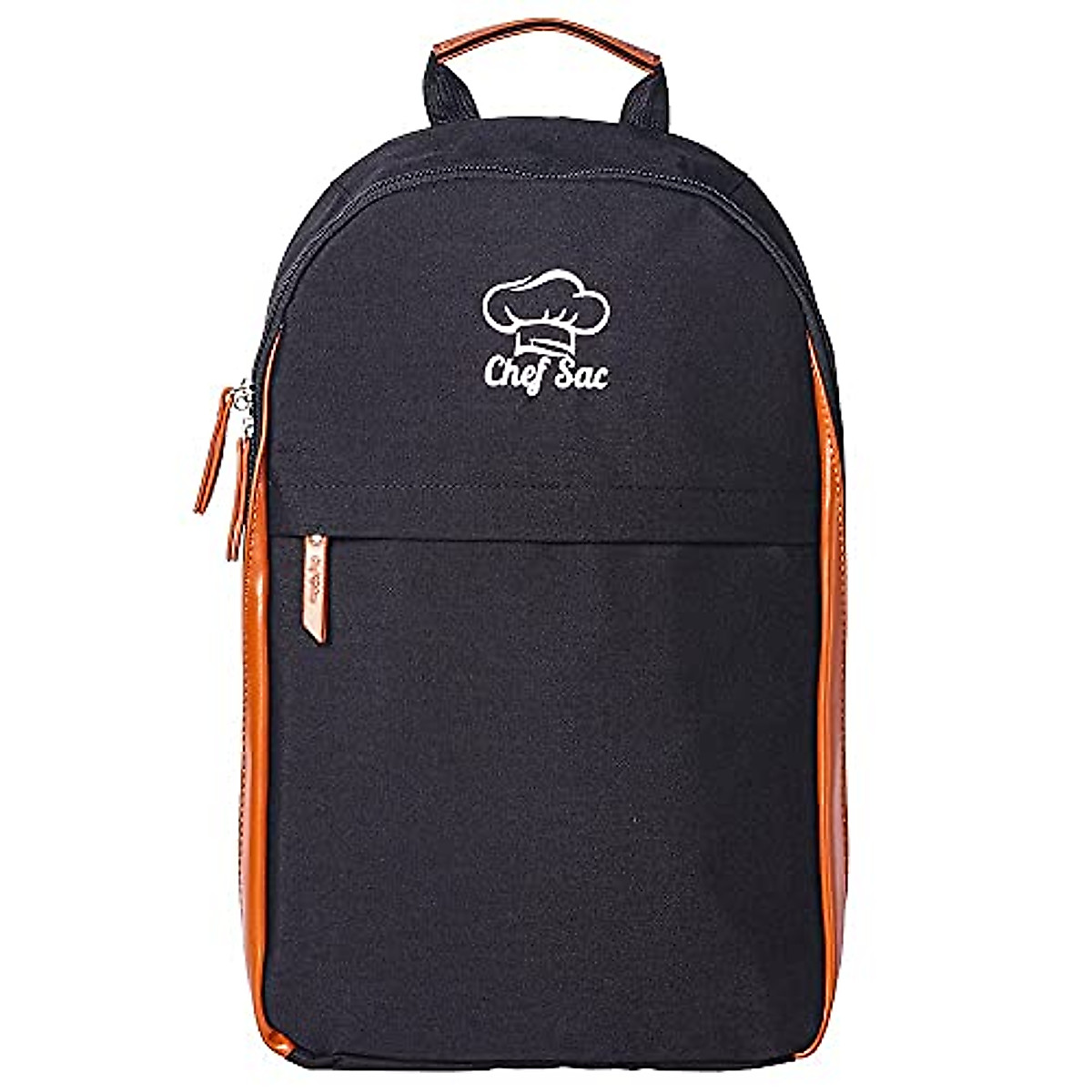 Chef Sac Chef Knife Bag Folding Knife Bag | 20+ Pockets for Knives & Tools | Large Pocket for Tablet & Notebooks | 500D Fortified Nylon | Knife Backpack for Chefs & Culinary Students(Black)