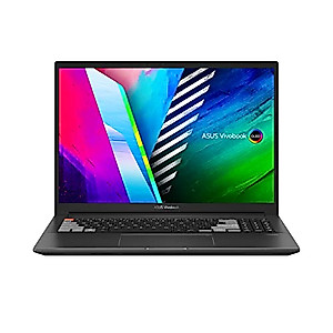 ASUS VivoBook Pro 16X OLED Laptop, 16" WQUXGA 16:10 Display, Intel Core i7-11370H CPU, NVIDIA GeForce RTX 3050, 32GB RAM, 1TB SSD, Windows 11 Home, DialPad, Comet Grey, N7600PC-EH77