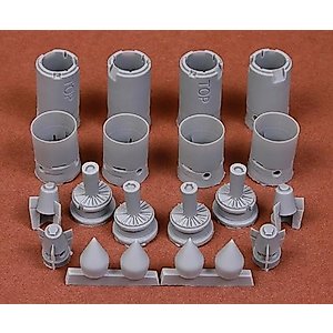 SBS 48072 1/48 B-58 Hustler Seamless Engine intakes for Revell/Monogram kit