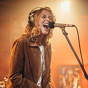 Shure SM57 Pop Filter Mic Foam Cover - SM57 Windscreen Wind Cover Compatible with Shure SM57-LC Microphone Black Noise Cancellation Windsock Cover 2 Pack by WIBOND