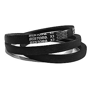 BESTORQ C214 V-Belt, Classic Wrapped Rubber X3 V-Belt, Black, 216.2" Outside Circumference x .87" Width x .57" Height, (Pack of 1)