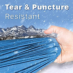 Oceas Outdoor Mylar Emergency Blankets 4 Pack of Extra Large Thermal Foil Space Blankets for Camping, Hiking, Marathon, and Car Use - Reflective Heavy Duty Survival Blanket