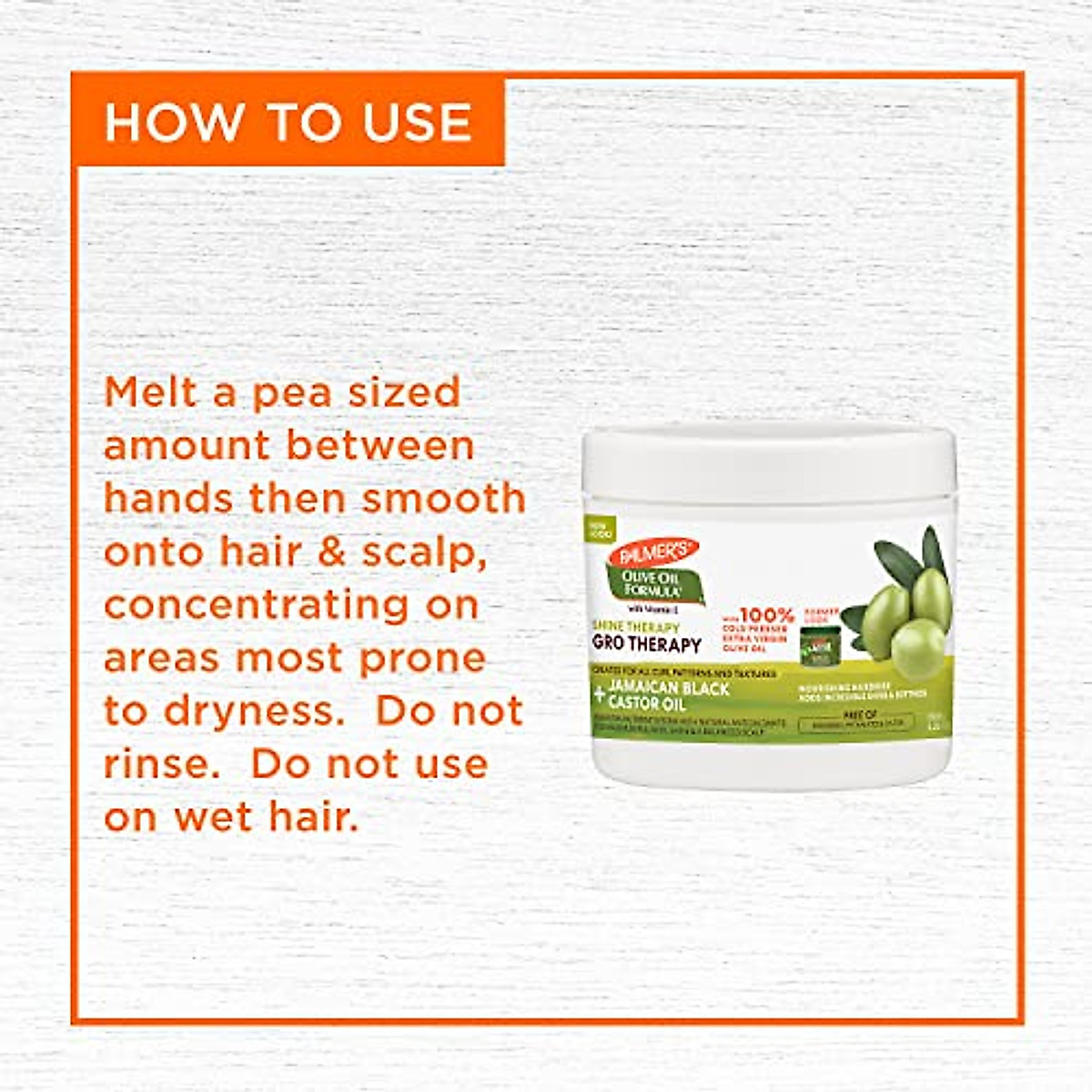 Palmer's Olive Oil Formula GRO Therapy 5.25 Oz