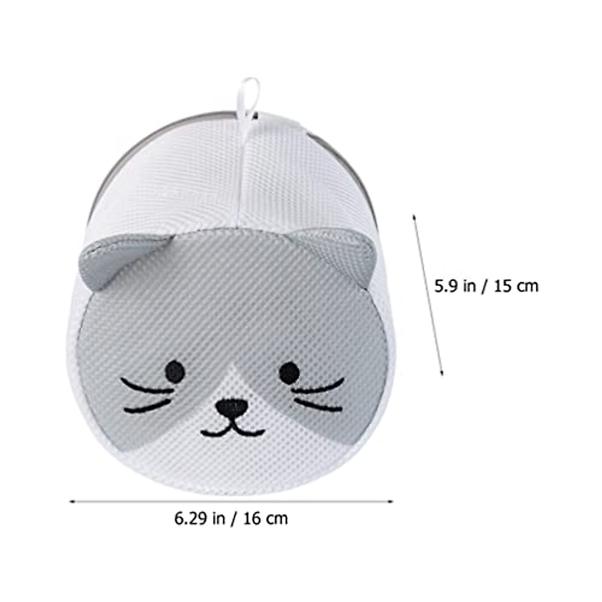 Cabilock Shoe Laundry Bag Sandwich Container 2pcs Mesh Laundry Bags Delicates Wash Bag Cartoon Cat Bra Wash Bags Travel Storage Organize Bag Clothing Washing Bags Sandwich Containers